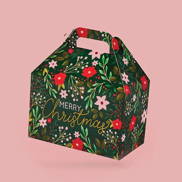 Custom Christmas Gable Boxes with FREE Shipping